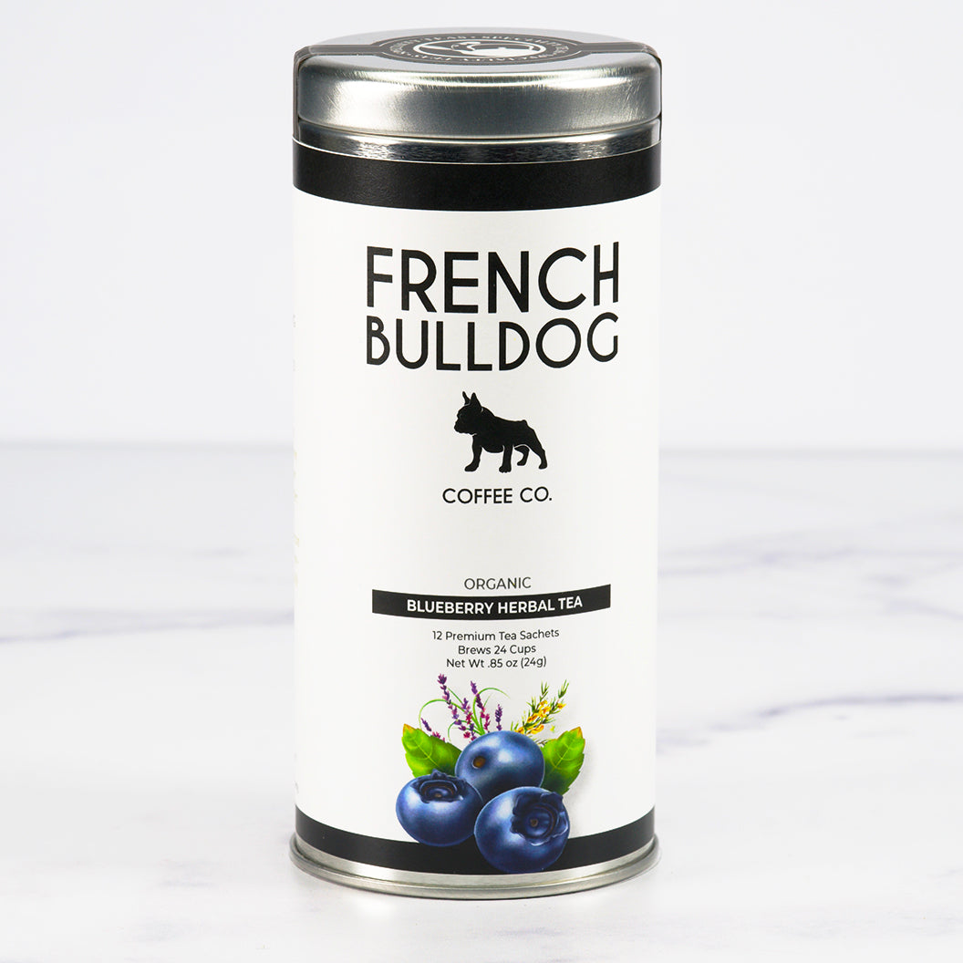 Blueberry Herbal Tea– French Bulldog Coffee Company