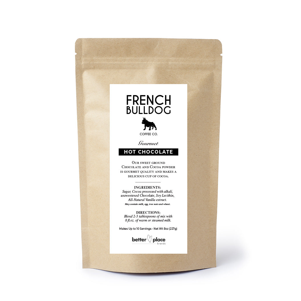 Hot Chocolate & Cocoa Blend– French Bulldog Coffee Company